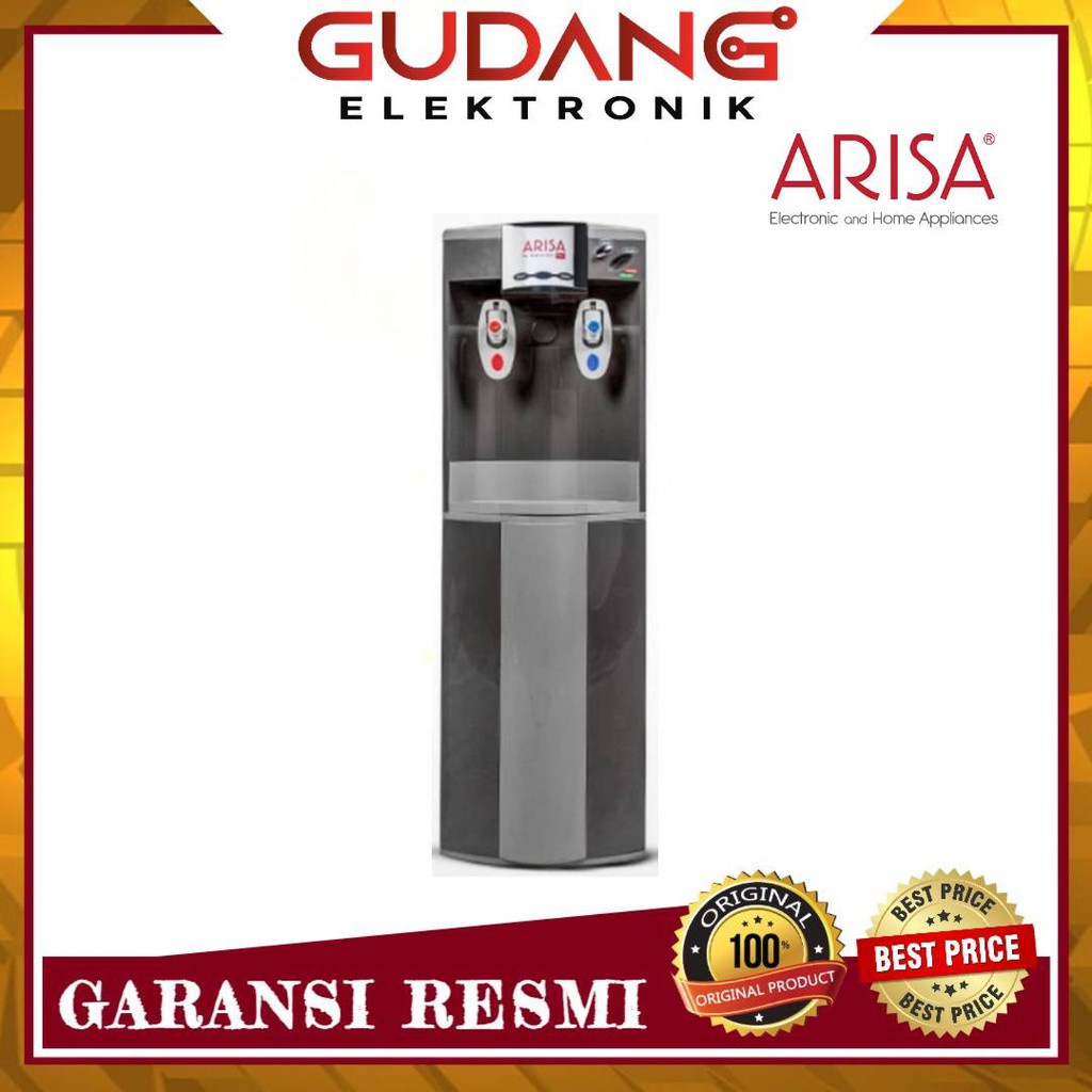 Jual DISPENSER GALON ATAS ARISA DWD 1L 2 KRAN PANAS DAN NORMAL | Shopee ...
