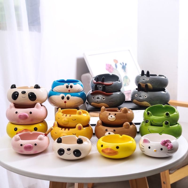 Jual Asbak Kreatif/Lucu Keramik/Kartun Asbak/Rumah Tangga/Ruang Tamu ...