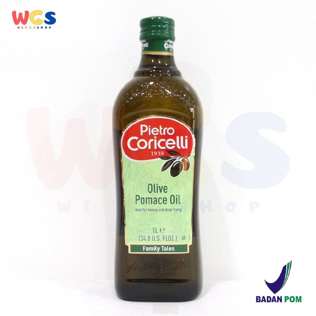 Jual Pietro Coricelli Pomace Olive Oil for Cooking Oil 1 ltr - Halal ...