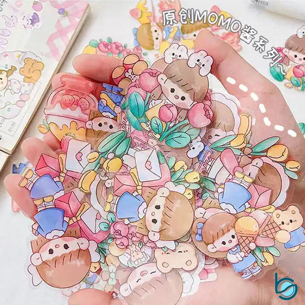 Jual Stiker Gadis manis Sticker 24pcs/Bag - Best Stationary | Shopee ...