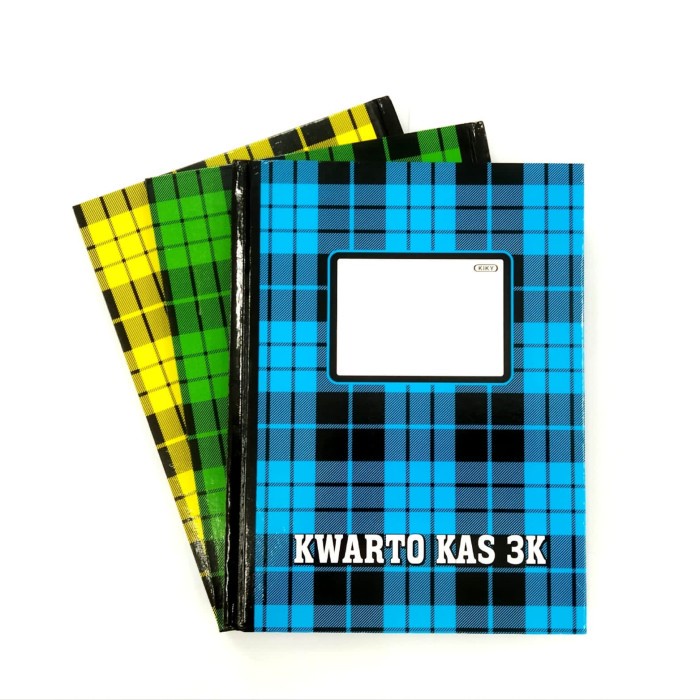 Jual Hard Cover KIKY Kwarto Kas 3 Kolom 100 Lembar | Shopee Indonesia