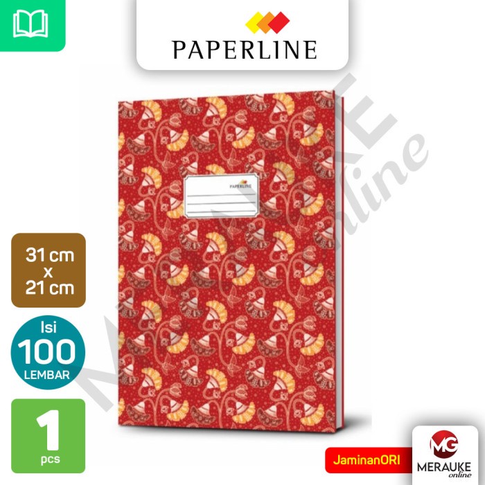 Jual Hard Cover Paperline Folio 100 Lembar | Shopee Indonesia