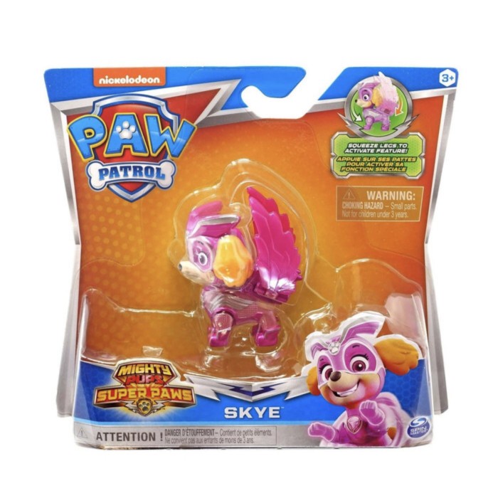 Jual Spin Master Paw Patrol - Skye (Mighty Pups Super Paws) AKH27 ...