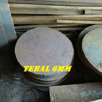 Jual PLAT BESI HITAM POTONGAN BULAT TEBAL 6 MM | Shopee Indonesia