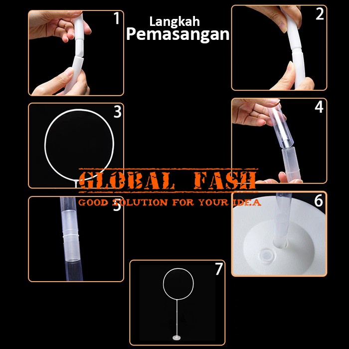 Jual Standing Balon Bulat / tiang balon lingkaran / Tiang Dekorasi ...
