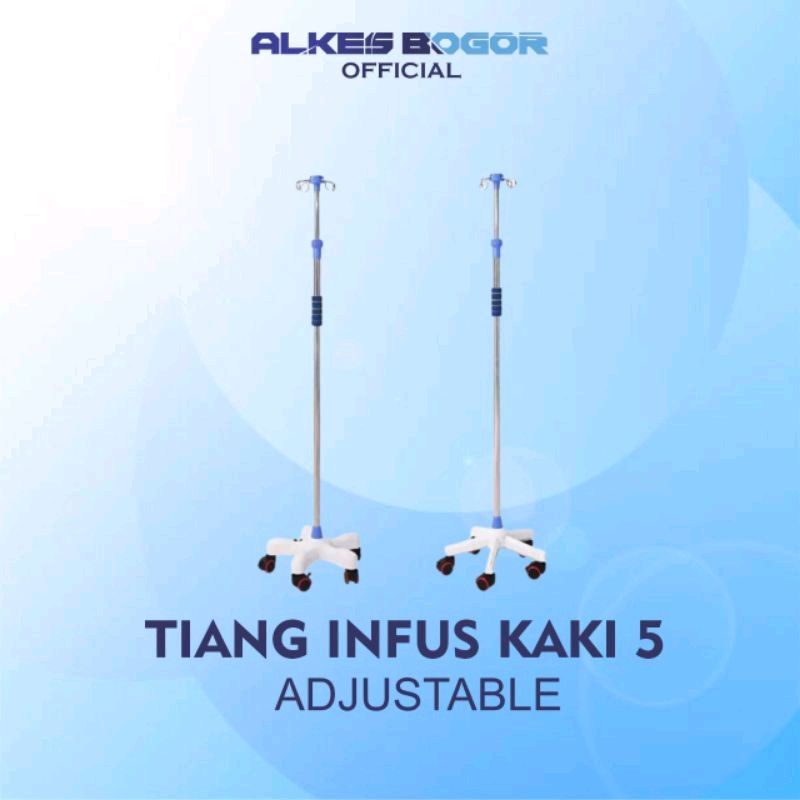 Jual Tiang infus kaki 5 Plastik | Infus Medical Rumah Sakit - RAMAWI ...