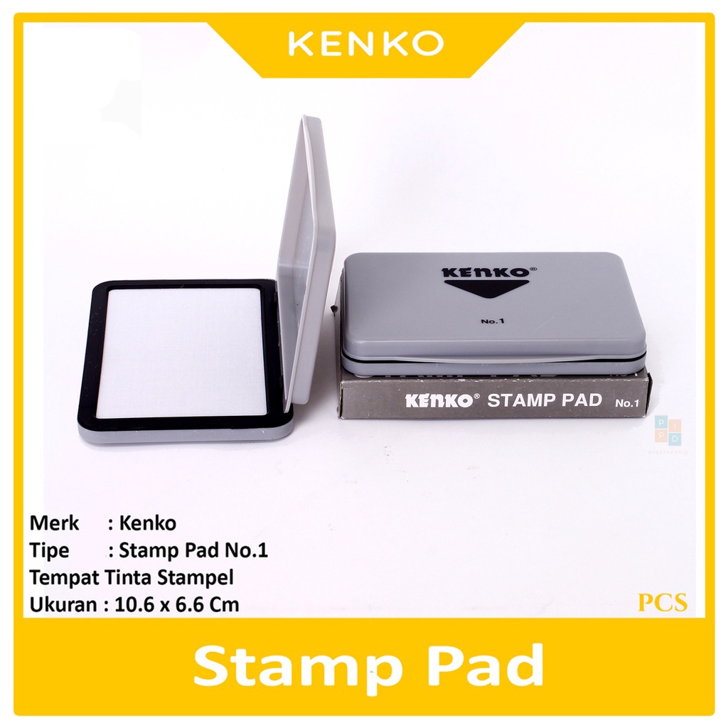 Jual KENKO - Stamp Pad No.1 Tempat Tinta Stampel - Pcs | Shopee Indonesia