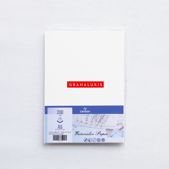 Jual Canson Watercolor Paper A6 200gsm | Shopee Indonesia
