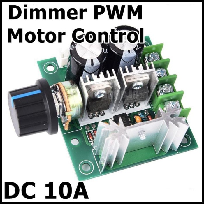 Jual Dimmer PWM DC Motor 12V sampai 40V 10A Pulse Width Modulation Speed Control Kecepatan ...