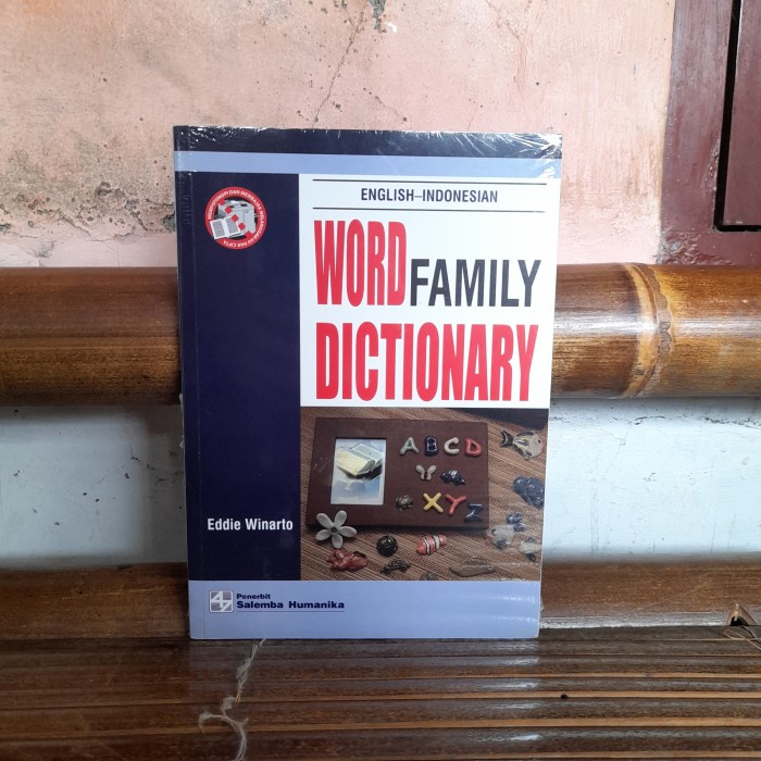 Jual ORIGINAL BUKU English Indonesian Word Family Dictionary By Eddie ...