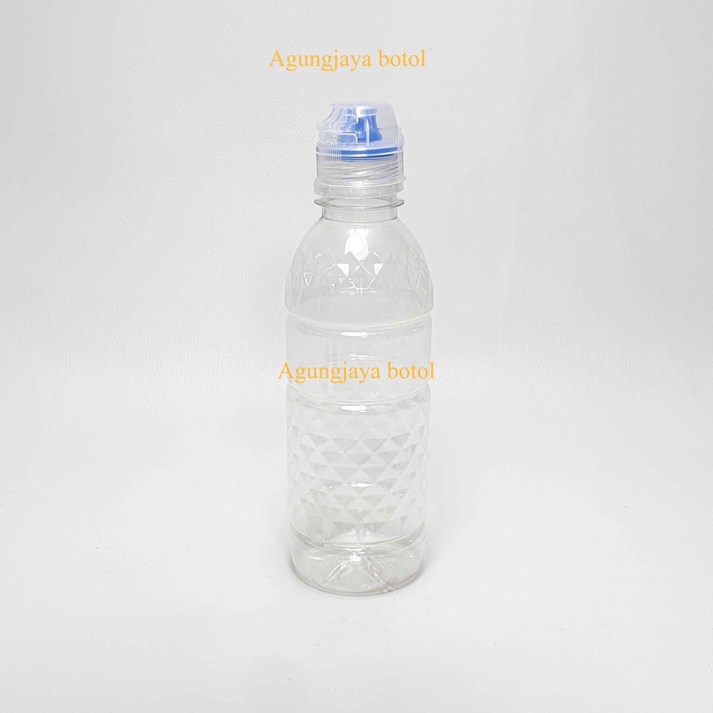 Jual Botol Pet 330 ml Amdk Bulat Natural Tutup Aqua Exlusive / Botol Plastik / Botol Aqua ...