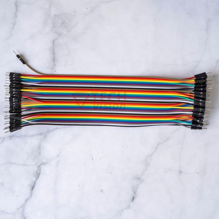 Jual Kabel Jumper 40Pin 20cm Male to Male Arduino | Shopee Indonesia