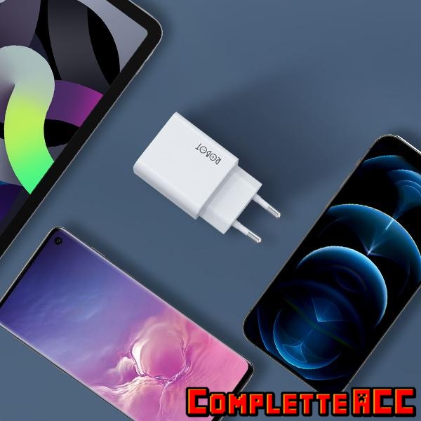 Jual CHARGER ROBOT 3A 18W Fast Charging RT-F1 QUICK CHARGER SINGLE PORT ...