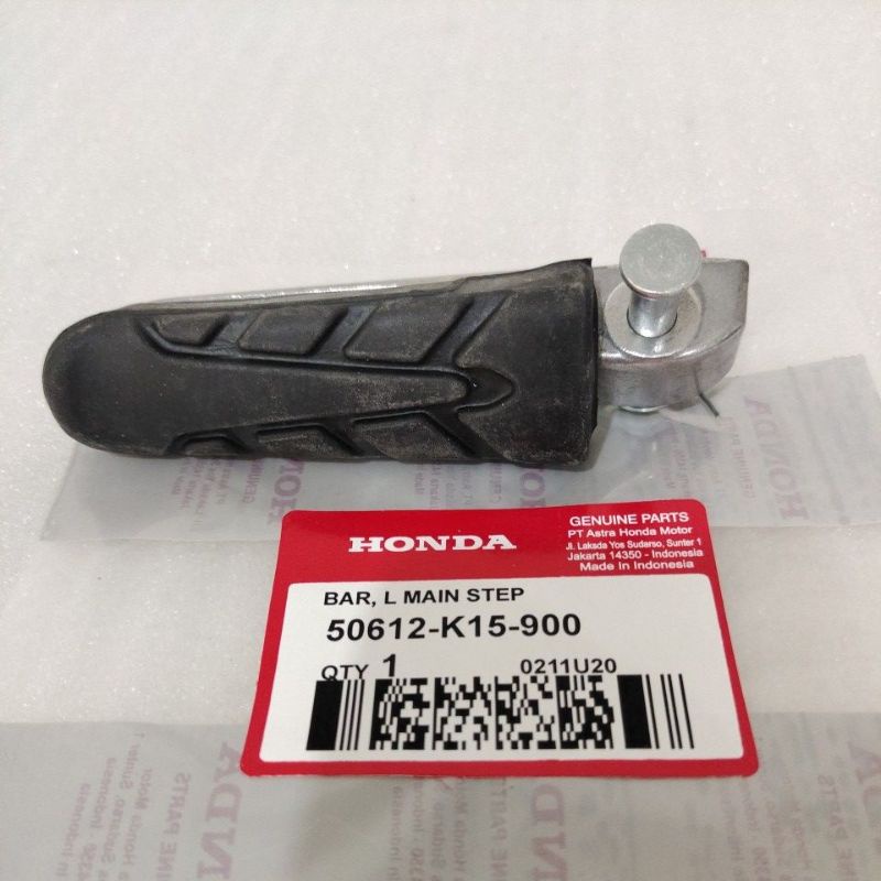 Jual COD Barstep bar main step Footstep depan pijakan kaki KIRI Honda ...