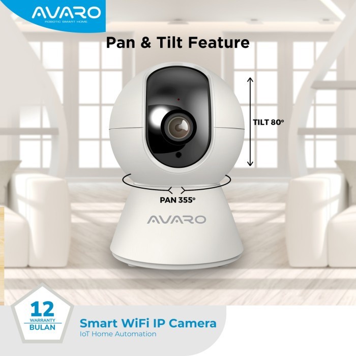 Jual CCTV AVARO Smart CCTV WIFI IP Camera, INDOOR 2MP PTZ, CCTV MURAH, ORIGINAL GARANSI RESMI ...
