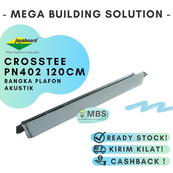 Jual JAYABOARD Crosstee 1.2m PN402 /Cross Tee Maintee/Rangka Jaya ...