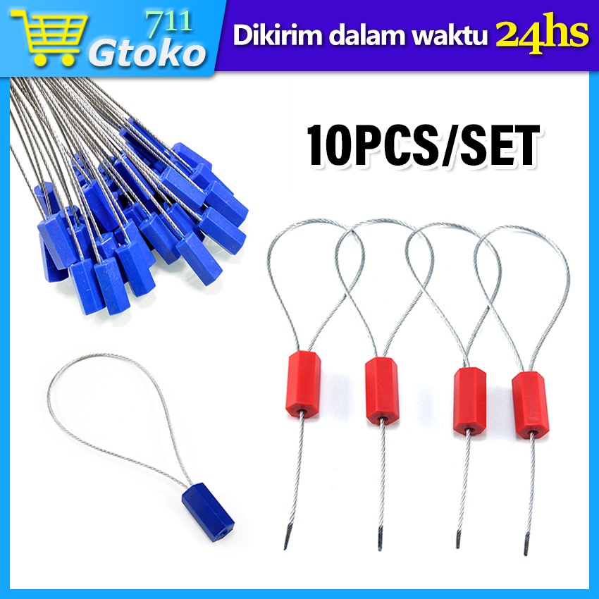 Jual Segel Kabel kontainer Cable Seal TSS Security Segel Locis 10 Pcs ...