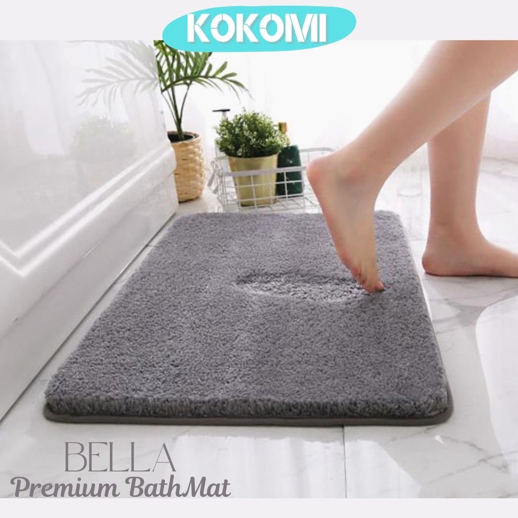 Jual KOKOMI Keset Kamar Mandi BELLA Karpet Premium Bulu Tebal Panjang ...