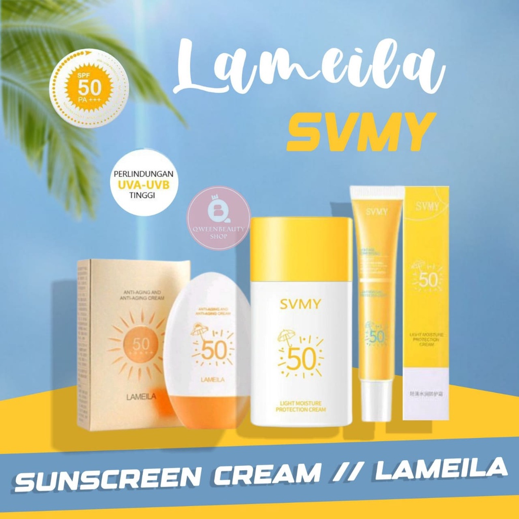 Jual LAMEILA SUNBLOCK CREAM ~ SPF50+PA++++ Sun Protective Cream & SVMY ... Jual LAMEILA SUNBLOCK CREAM ~ SPF50+PA++++ Sun Protective Cream & SVMY ...