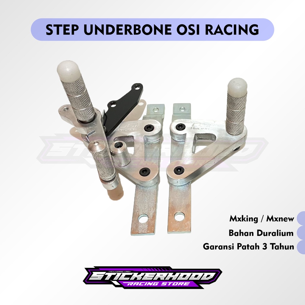 Jual STEP UNDERBONE OSI RACING MX NEW MX KING DURAL | Shopee Indonesia