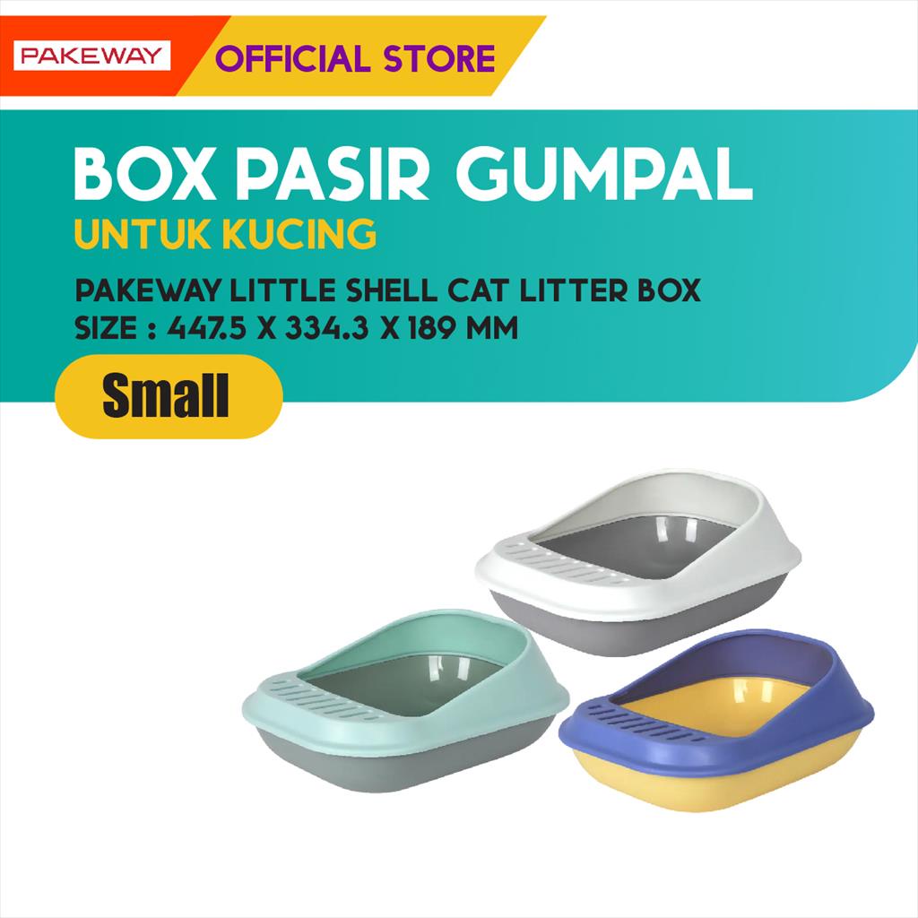 Jual Pakeway Little Shell Cat Litter Box Small / Kandang Pasir Kucing ...