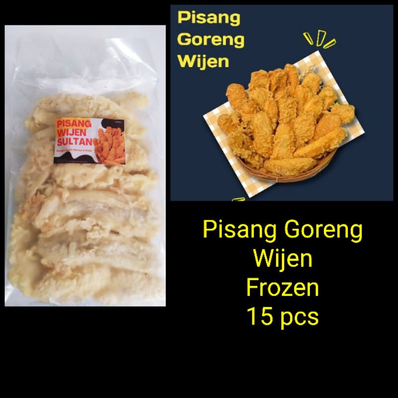 Jual Pisang Goreng Wijen Crispy Frozen 15 pcs | Shopee Indonesia