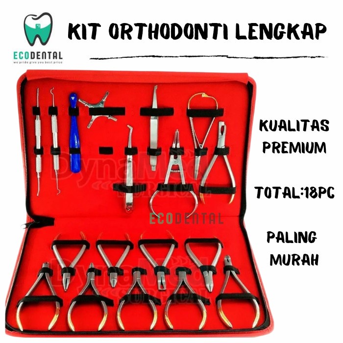 Jual Tang Ortho Set Orthodontic Pliers Kit Lengkap Schezer | Shopee ...