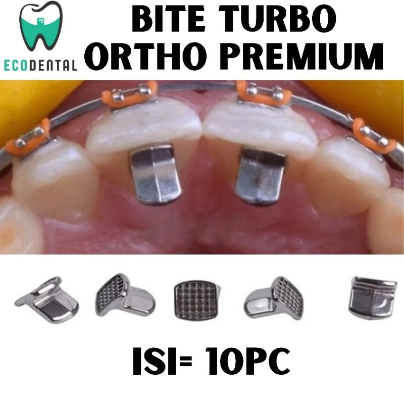 Jual Dental Bite Turbo FDA Premium Peninggian Gigitan Ortho Bite Riser ...