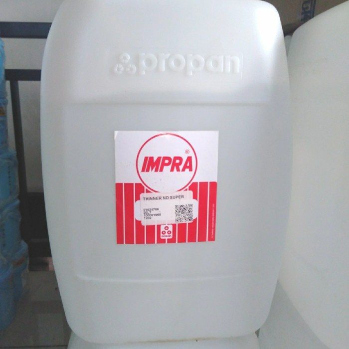 Jual Thinner serba guna Propan ND Super jerigen 20 liter GRT Epainted ...