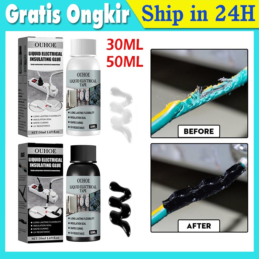 Jual 50ml Isolasi Cair Tahan Air Sealant Cairan Tahan Air Isolasi Tape ...