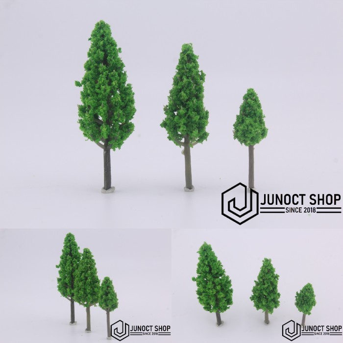 Jual Maket Pohon Pinus Pagoda 65mm 55mm 40mm Hijau Aksesoris Miniature ...