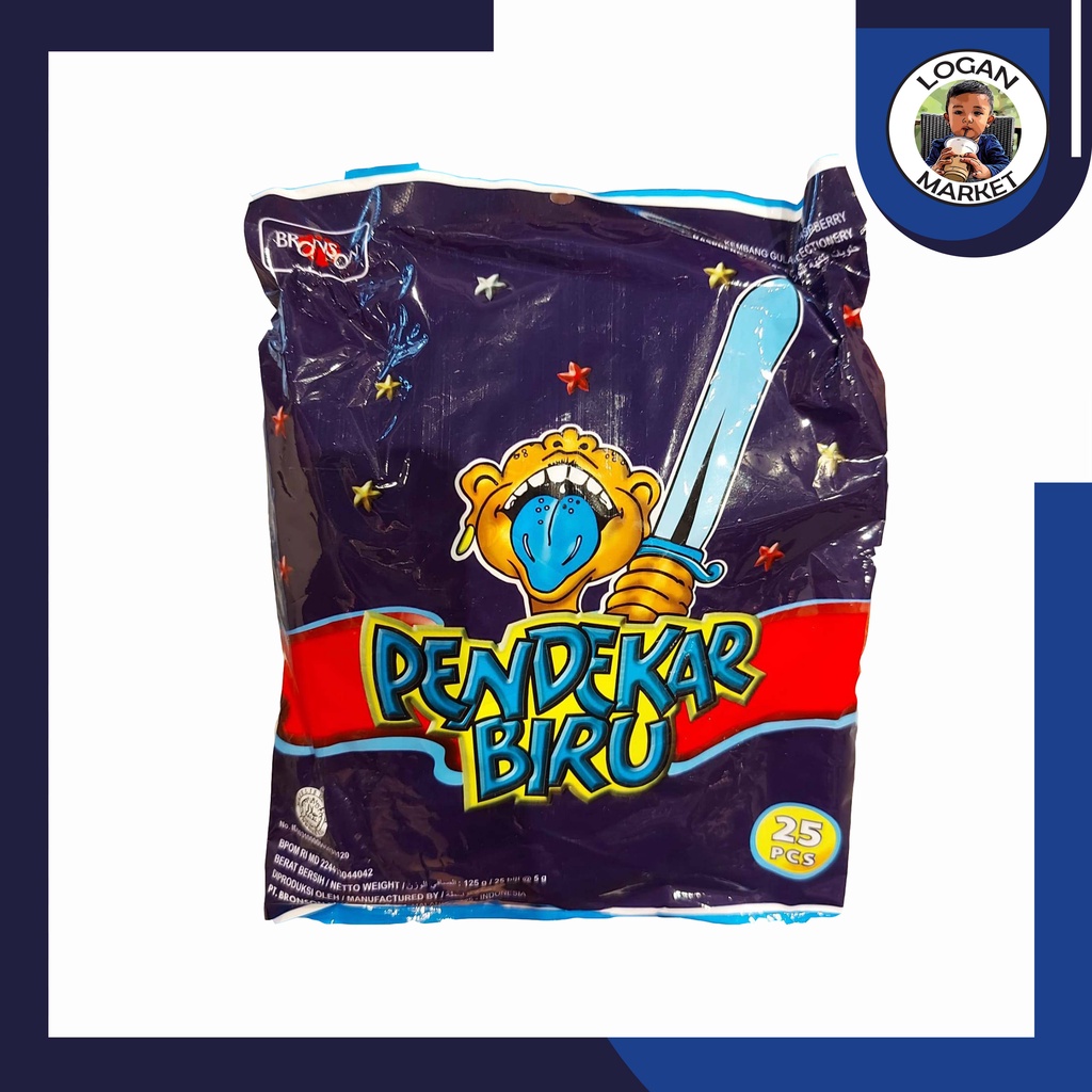 Jual Permen Pendekar Biru 1 Pack Isi 25 Pcs 25Pcs | Shopee Indonesia