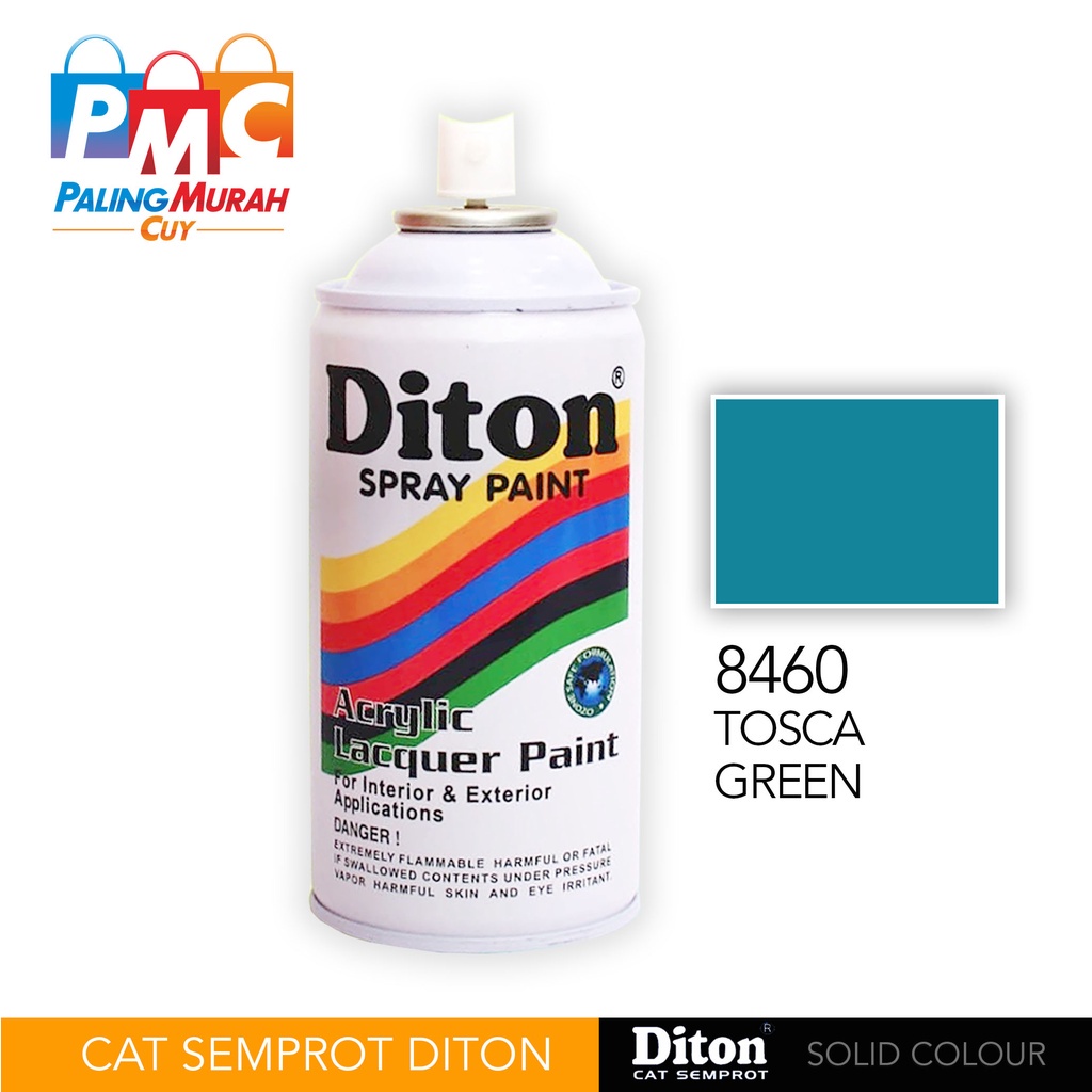 Jual Diton 8460 Tosca Green Cat Semprot/Pylox/Samurai Motor/Helm/Gundam ...