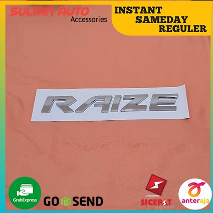 Jual Engine Hood Emblem Toyota Raize/ Logo Raize/Logo Kap Mesin Raize ...