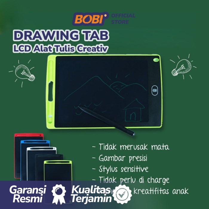 Jual Papan tulis gambar tablet LCD LED drawing writting tablet | Shopee ...