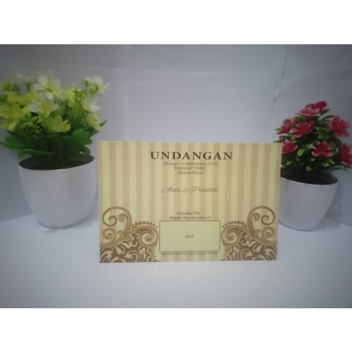 Jual Undangan Pernikahan Erba 2212 | Shopee Indonesia