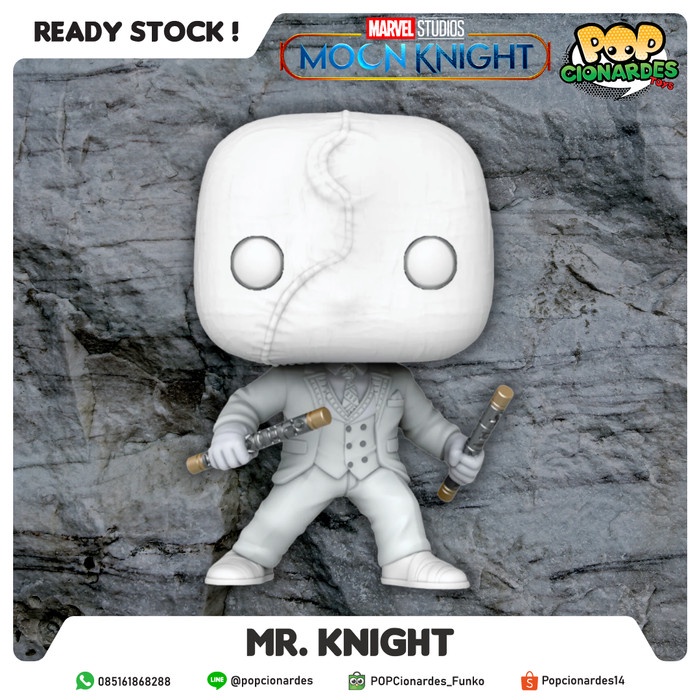 Jual Funko POP Marvel - Moon Knight - Mr. Knight 1048 - | Shopee Indonesia