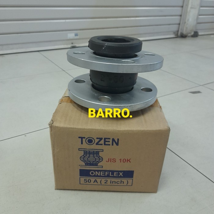 Jual Flexible Rubber Joint 2-1/2 Inch Oneflex JIS 10K Tozen Flange Besi | Shopee Indonesia