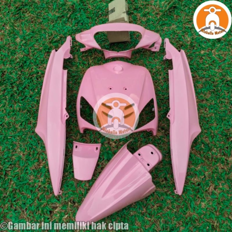 Jual PROMO! BODY YAMAHA MIO SPORTY WARNA PINK HELLO KITTY (2003-2008 ...