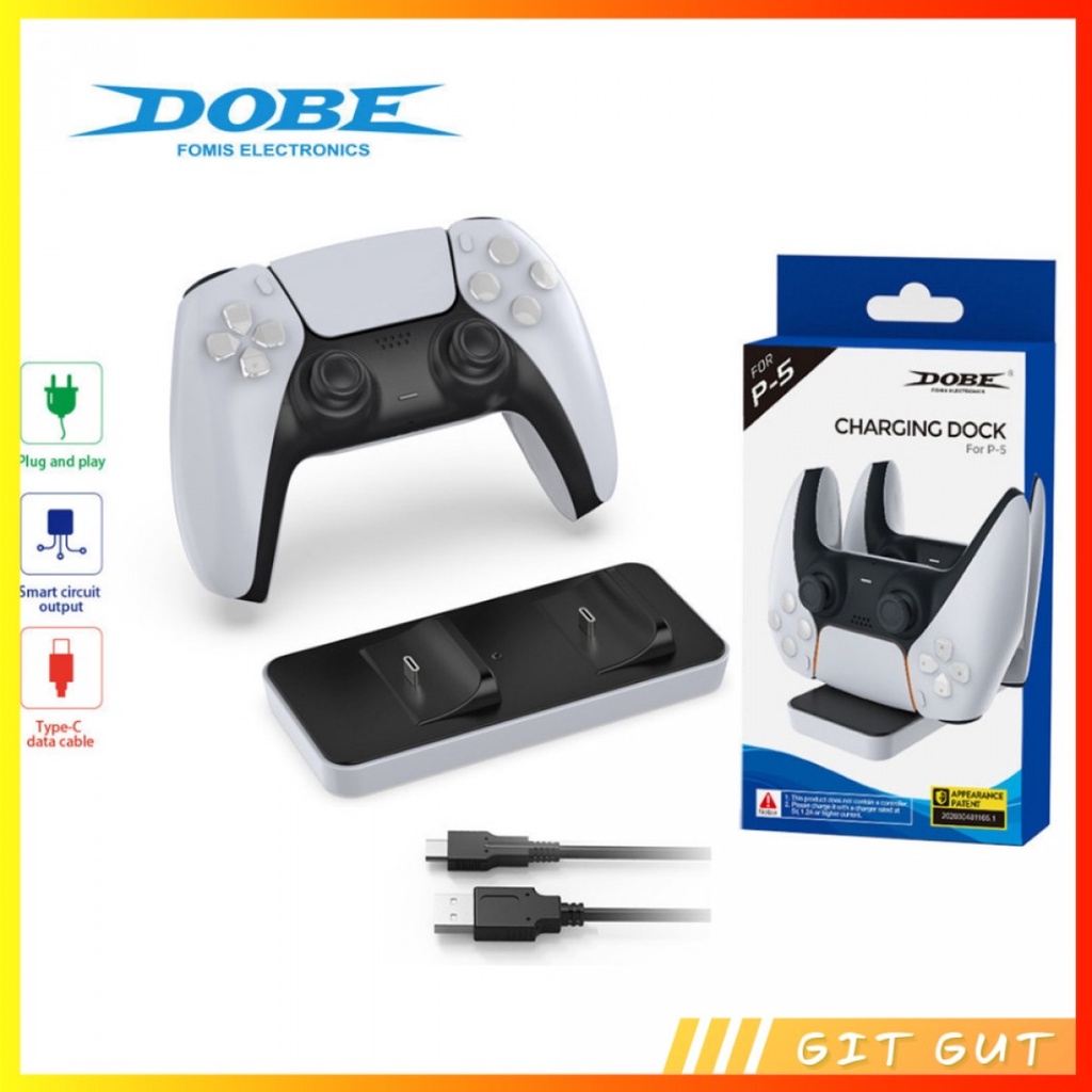 Jual Dobe PS5 Simple Dual Charging Dock Base Station Dualsense ...