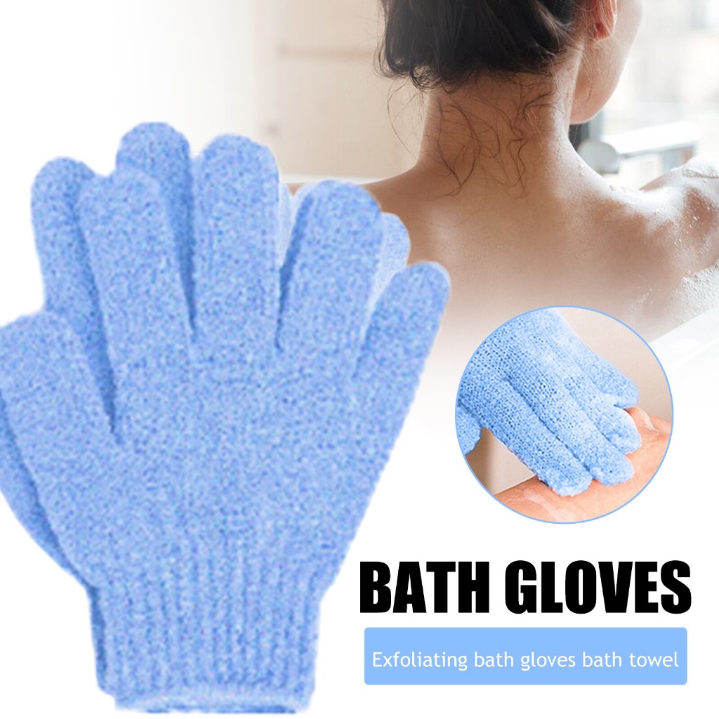 Jual Sarunga Tangan Mandi Exfoliating Scrub Gloves Shower Bathing ...