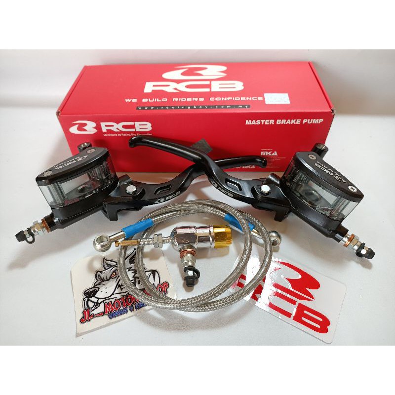Jual Master Rem RCB Kotak Oval Kopling Hidrolik Hydraulic Set RCB E2 ...