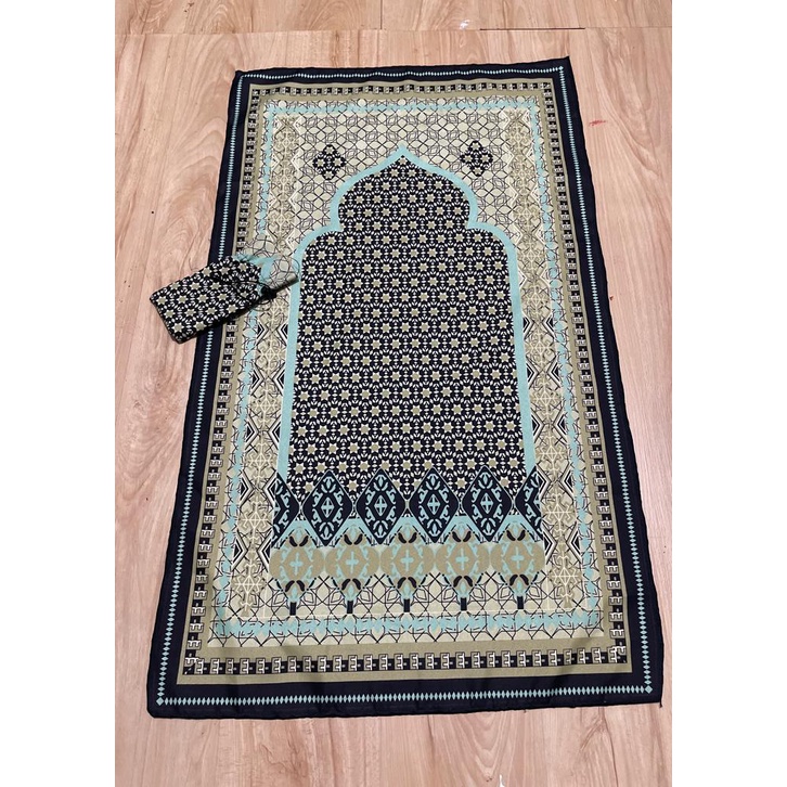 Jual 𝗛𝗶𝗷𝗮𝗯𝗲𝗿 𝗦𝘁𝗼𝗿𝗲 - Sajadah Travel Sejadah Traveling pouch souvenir ...