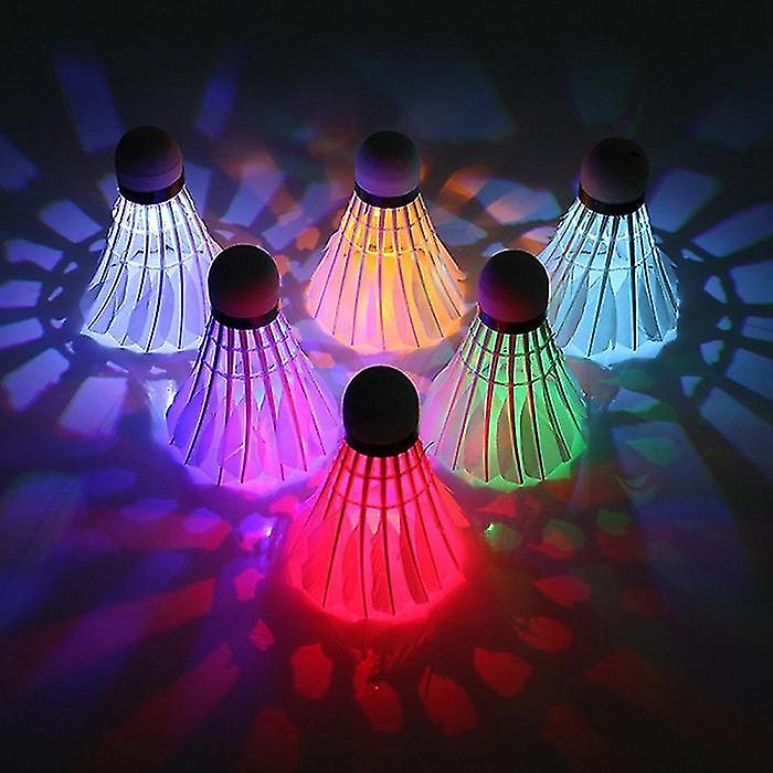 Jual LED Badminton Shuttlecock / Kok Bulutangkis Pakai Lampu LED (4pcs ...