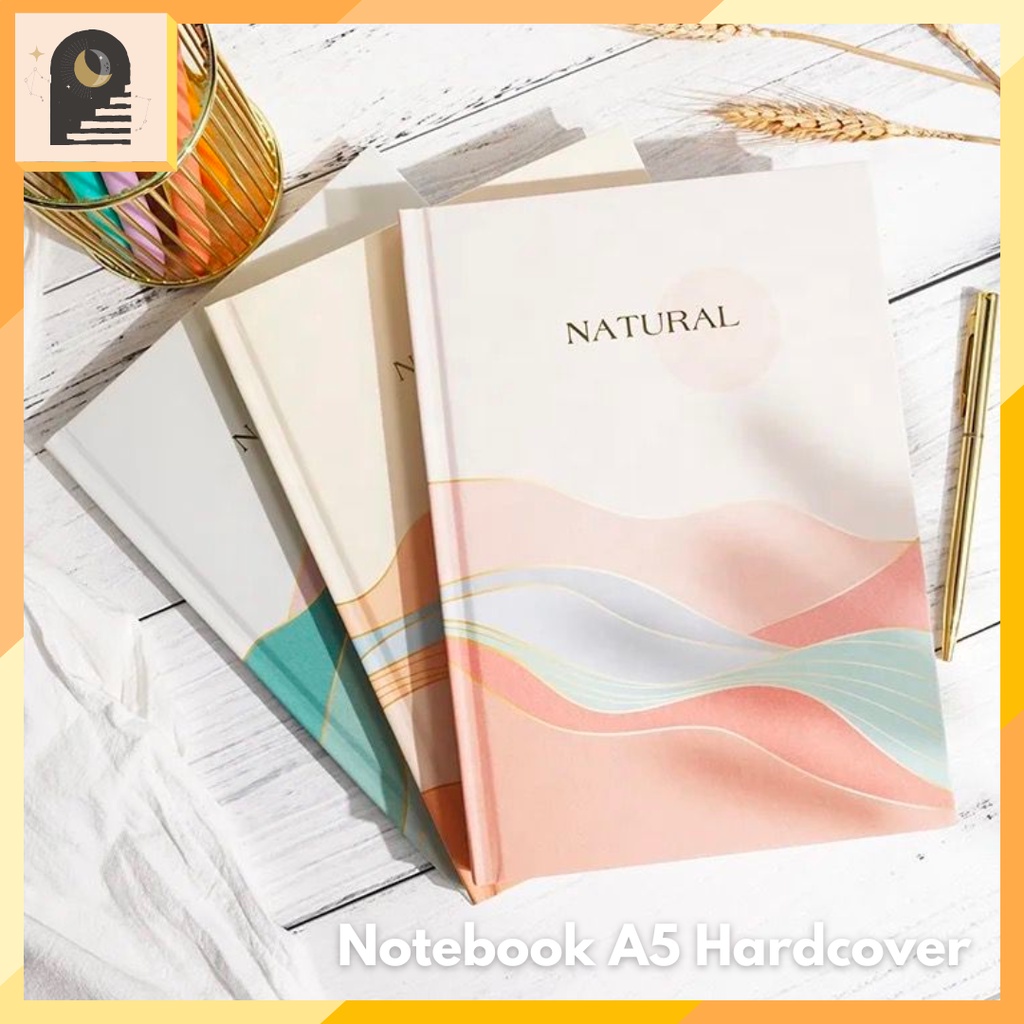 Jual Either.id | Notebook A5 Garis Buku Tulis Hardcover Motif Kartun ...