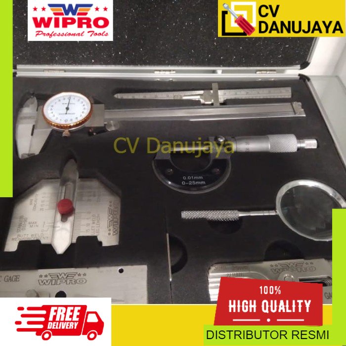Jual Welding Las Gauge Alat Ukur Set QY035 Wipro | Shopee Indonesia