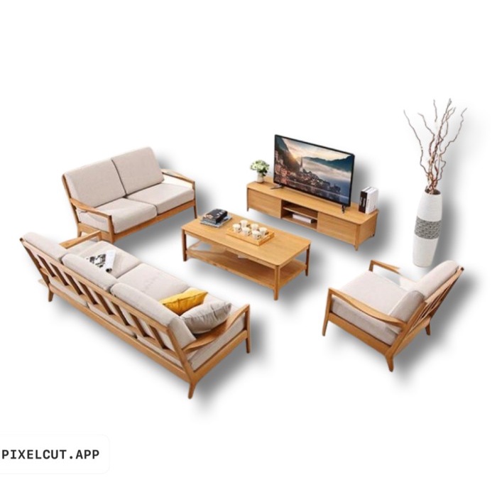 Jual sofa keluarga minimalis sofa nonton tv sofa minimalis meja tv ...