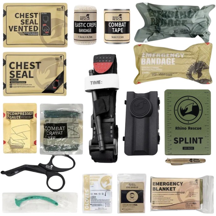 Jual IFAK Tactical Emergency P3K Kit - Medical Emergency Medic Pack 17 ...