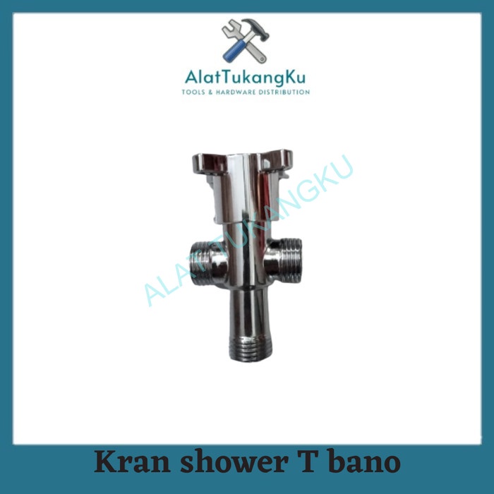 Jual Stop kran air BANO keran T shower kloset jet shower closet ...