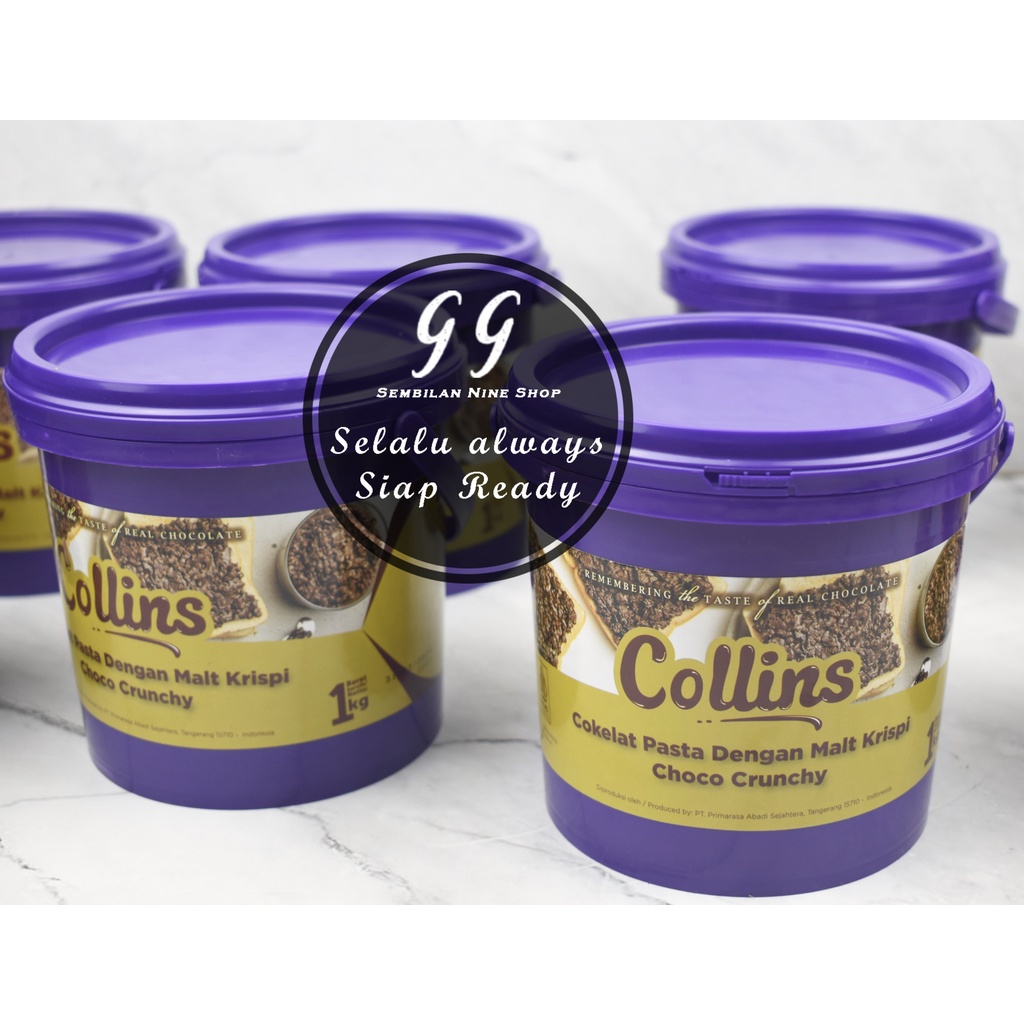Jual COLLINS Choco CRUNCHY 1 KG Cokelat Malt krispi Chocolate Crispy ...